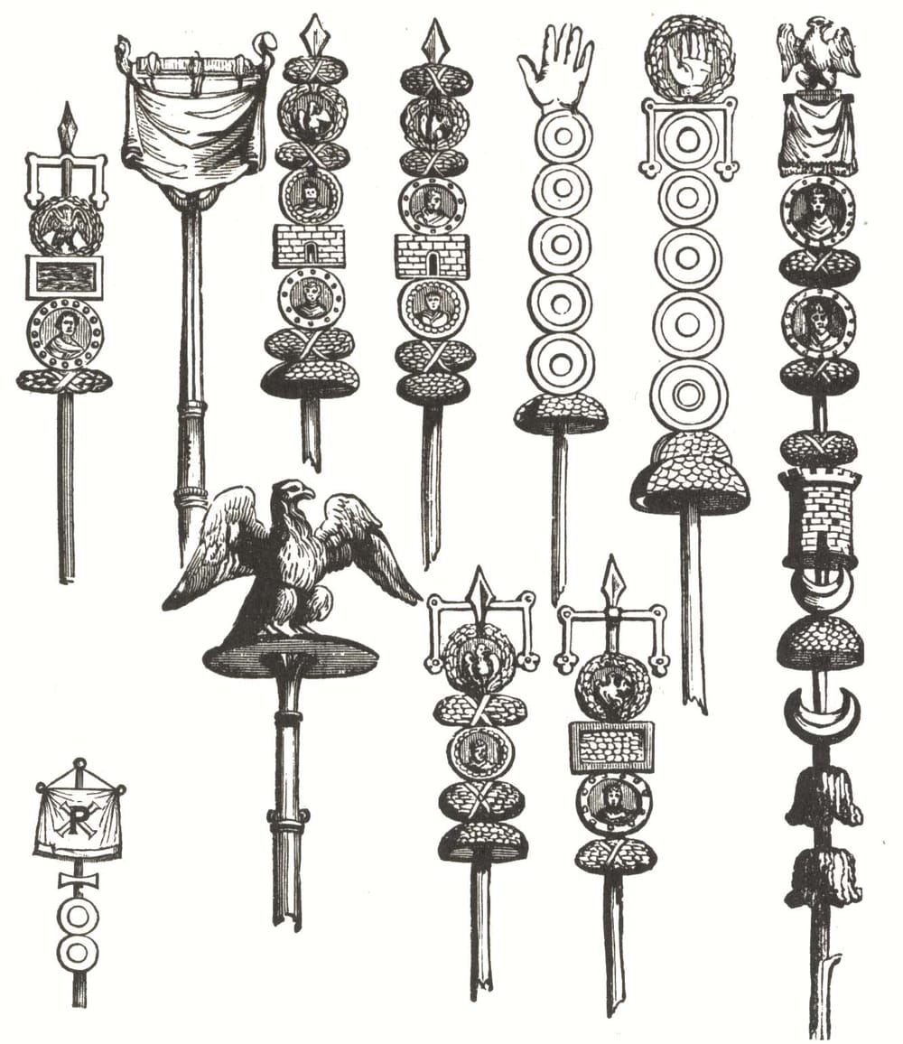 Why has the eagle become the Roman symbol?