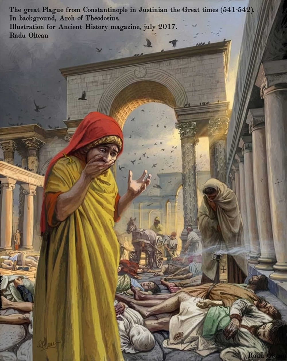 The Plague of Justinian: When Death Came to Constantinople