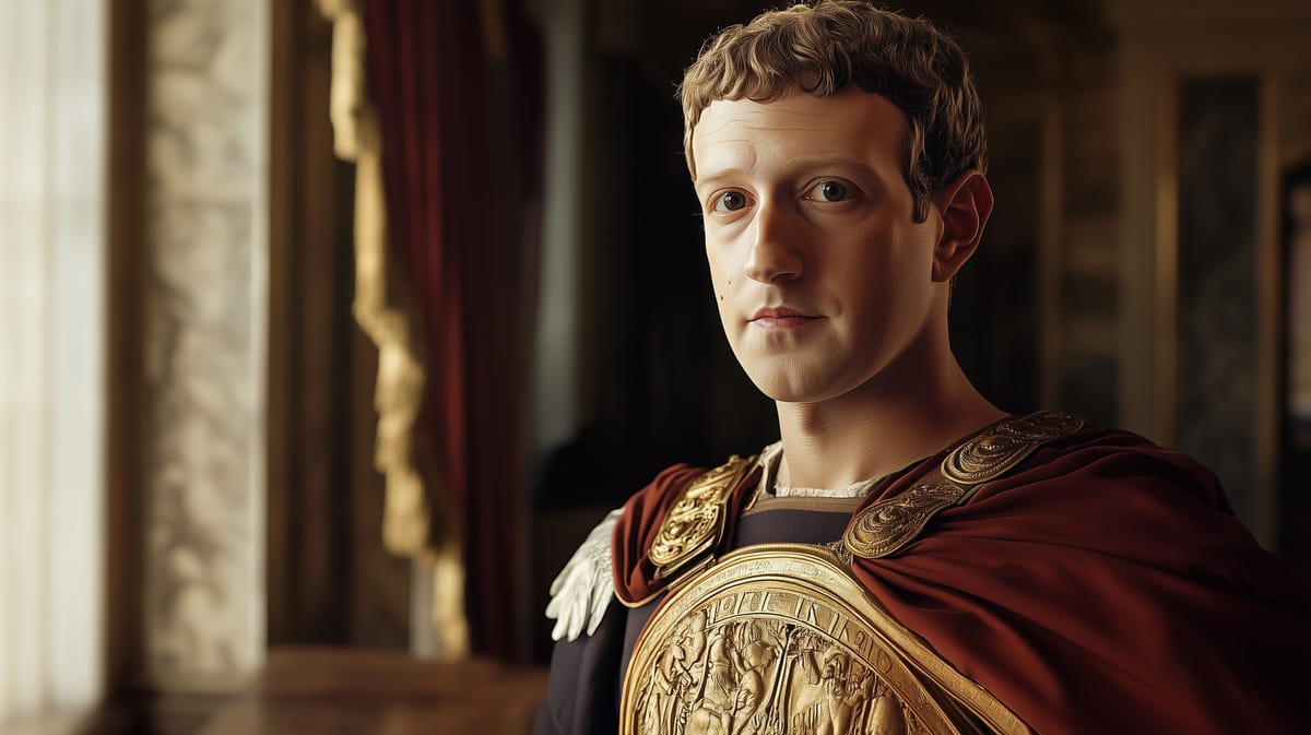 Is Zuckerberg a Roman Empire Nerd, or Augustus’ Descendant?