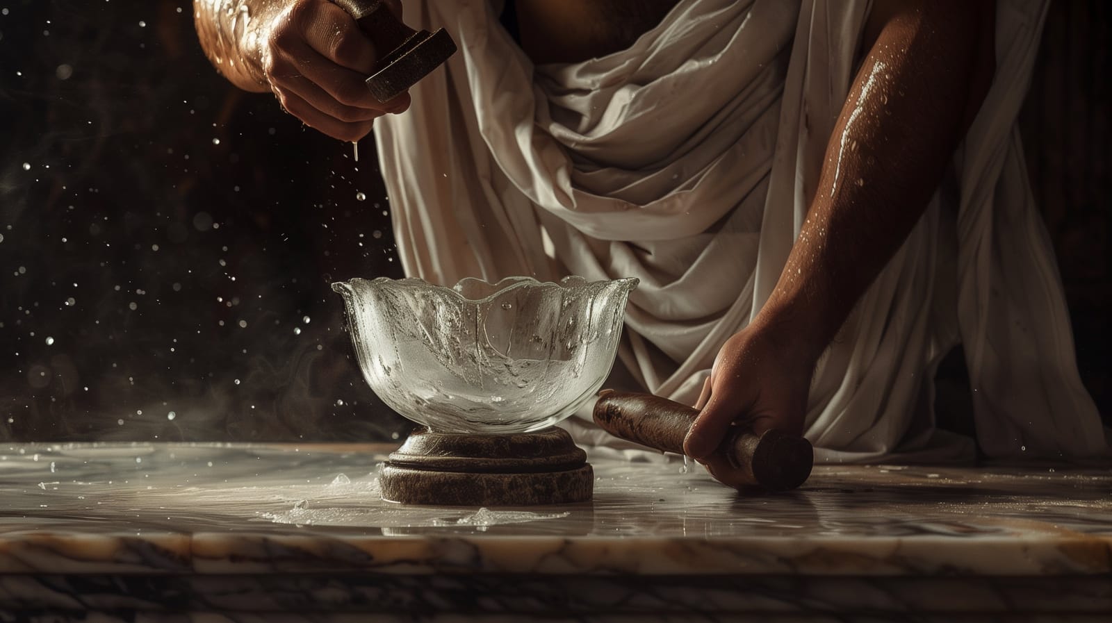 Have Romans discovered an indestructible glass?