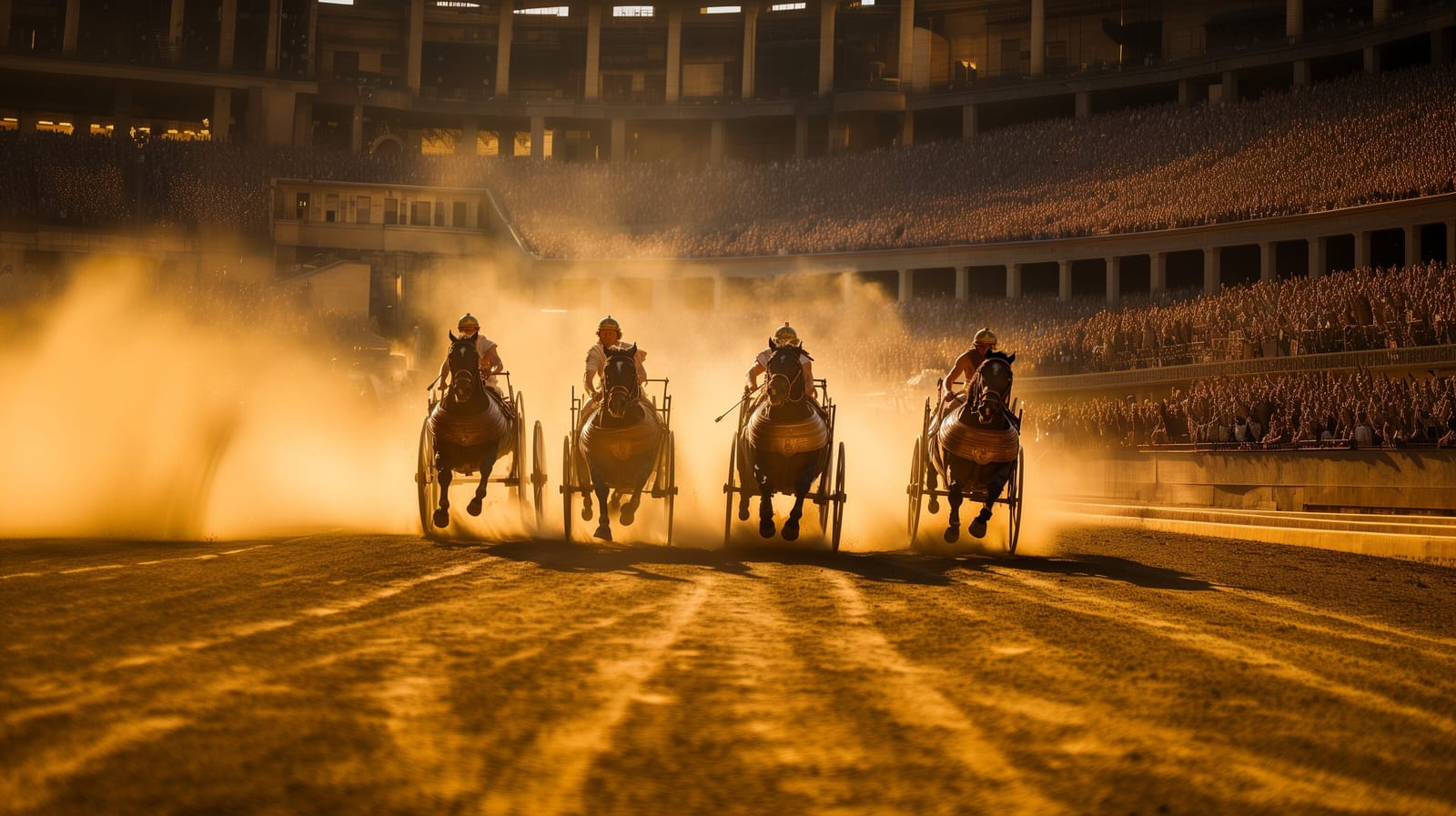 Fury on Wheels: The Legendary Chariot Races of Ancient Rome