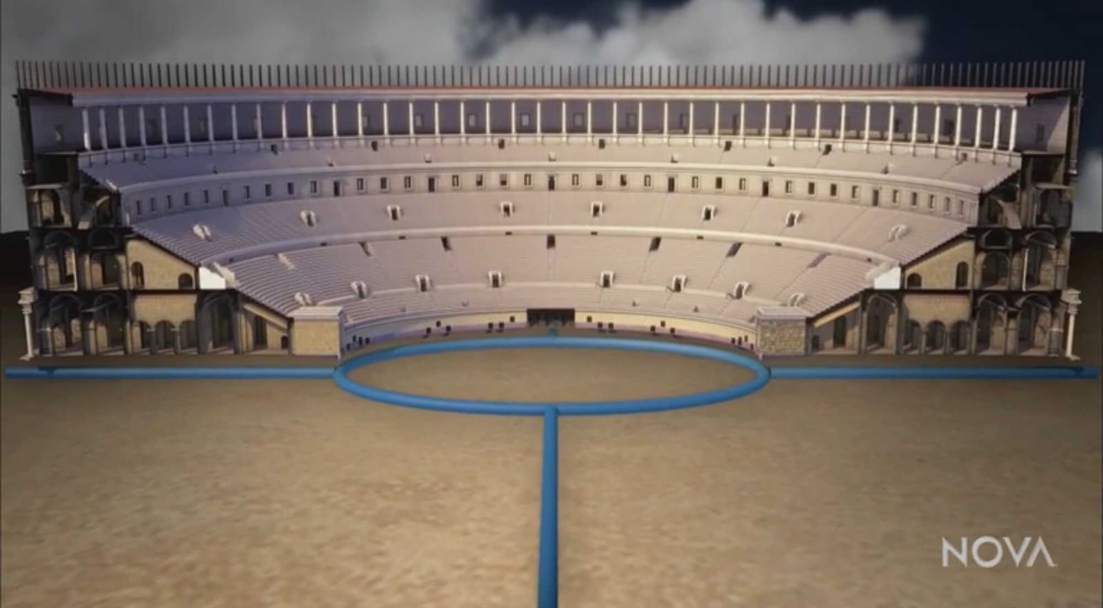 How did Romans Flood the Colosseum for Naval Battles in the Arena?