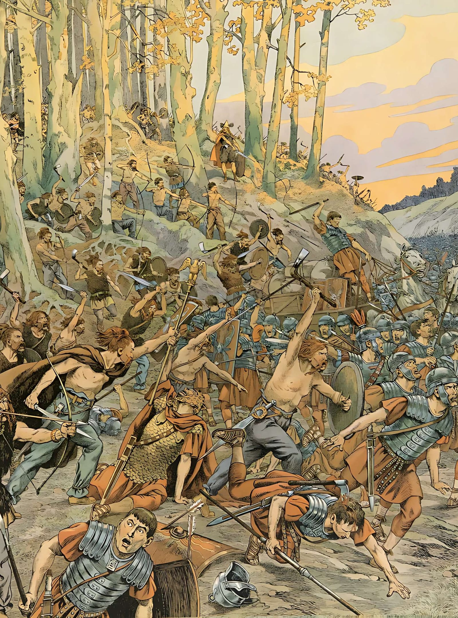 Delving into the Details of the Gallic Wars of Julius Caesar