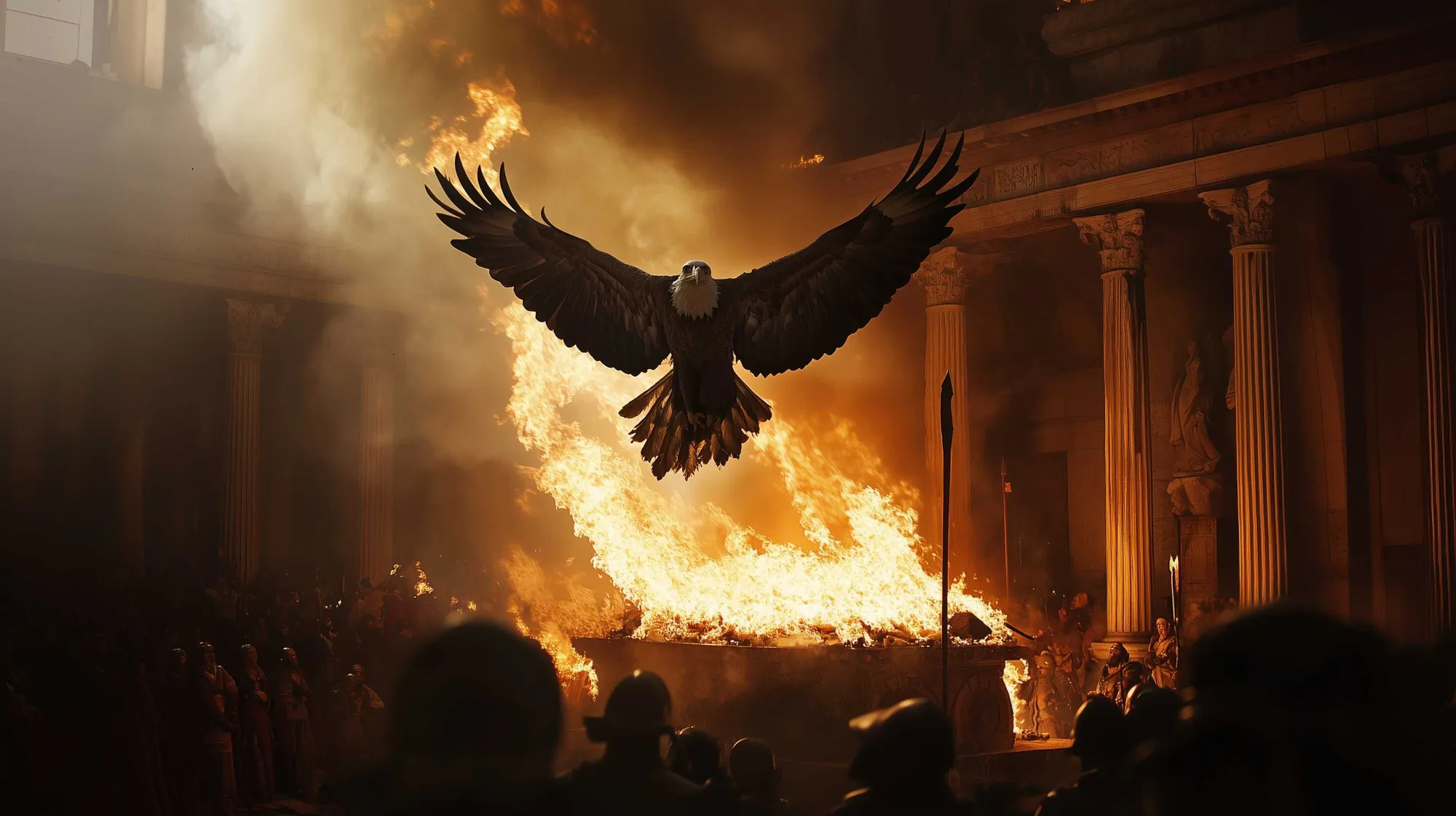 Why has the eagle become the Roman symbol?