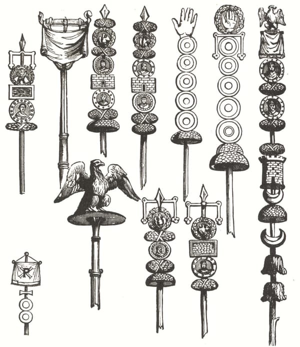 Why has the eagle become the Roman symbol?